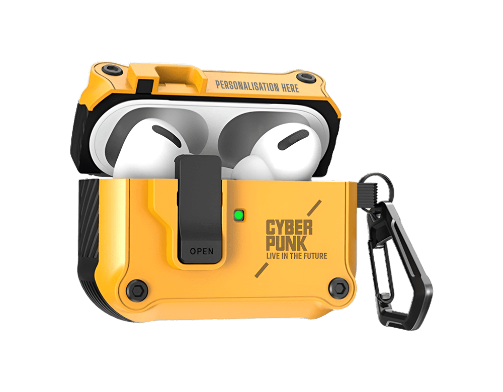 Personalised Cyberpunk AirPods Pro Case - Lunafog